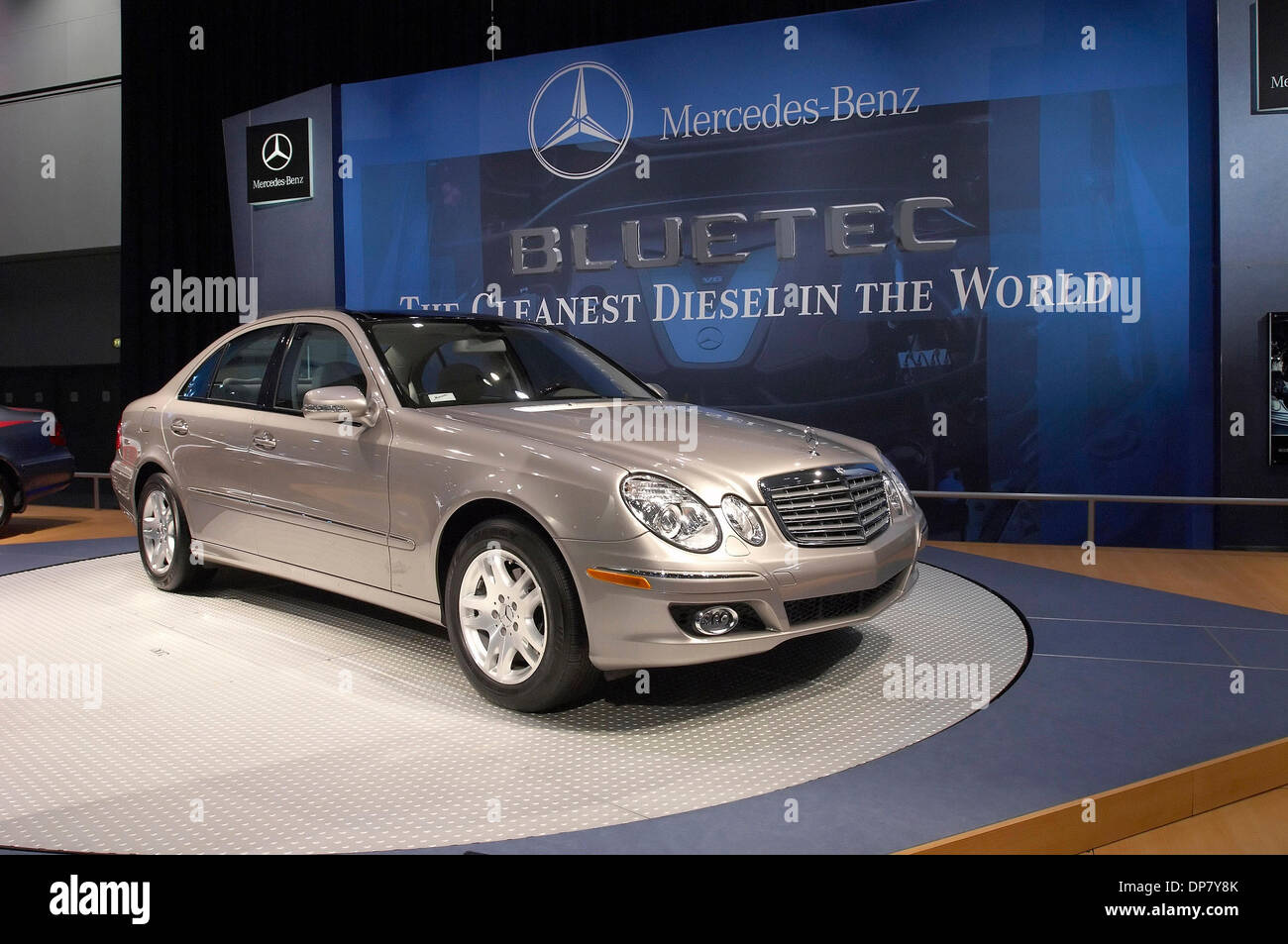 Nov 30, 2006; Los Angeles, CA, USA; Merceds shows its Bluetec diesel ...