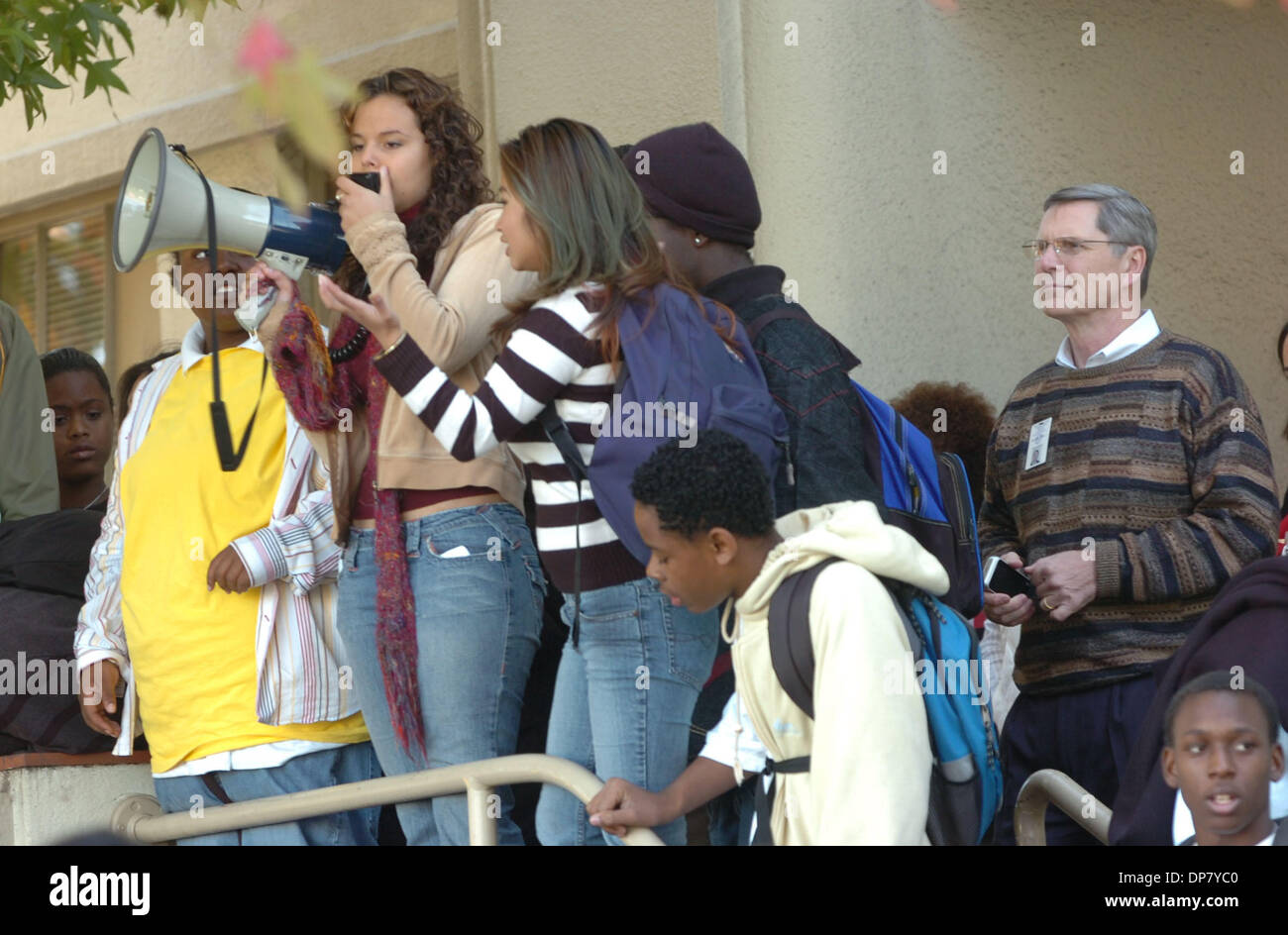 Nov 30, 2006; Richmond, CA, USA; Kennedy High School student body ...