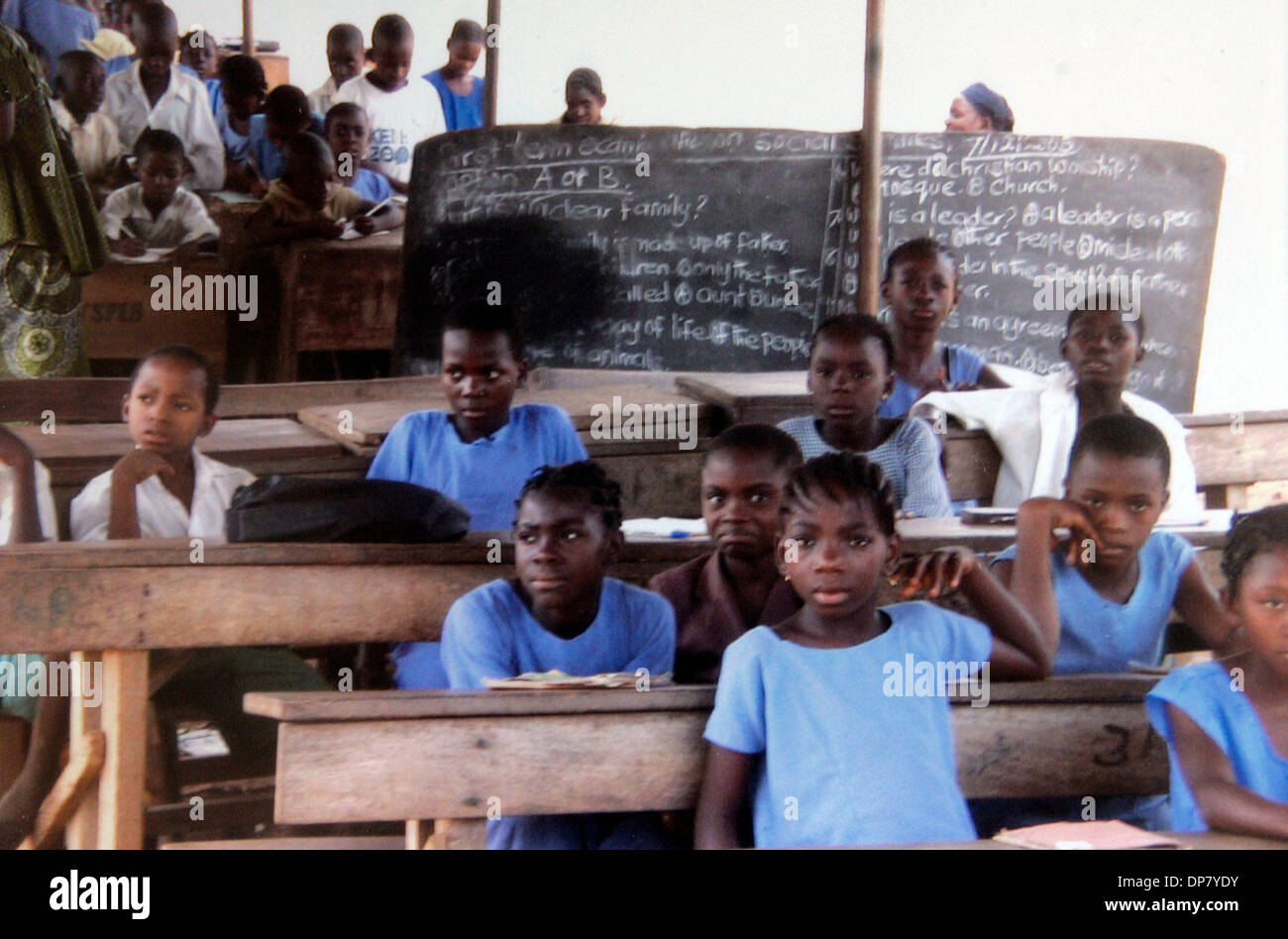 Nigerian school children hi-res stock photography and images - Alamy