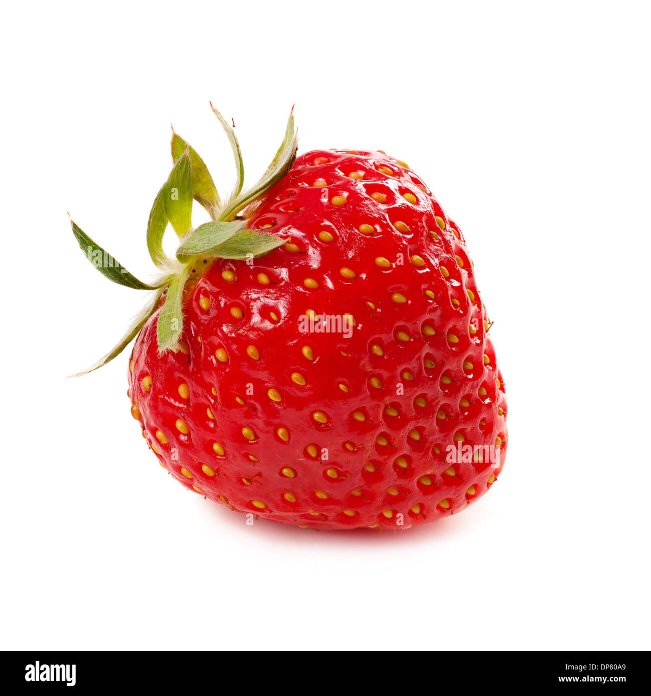 Strawberries isolated Stock Photo - Alamy