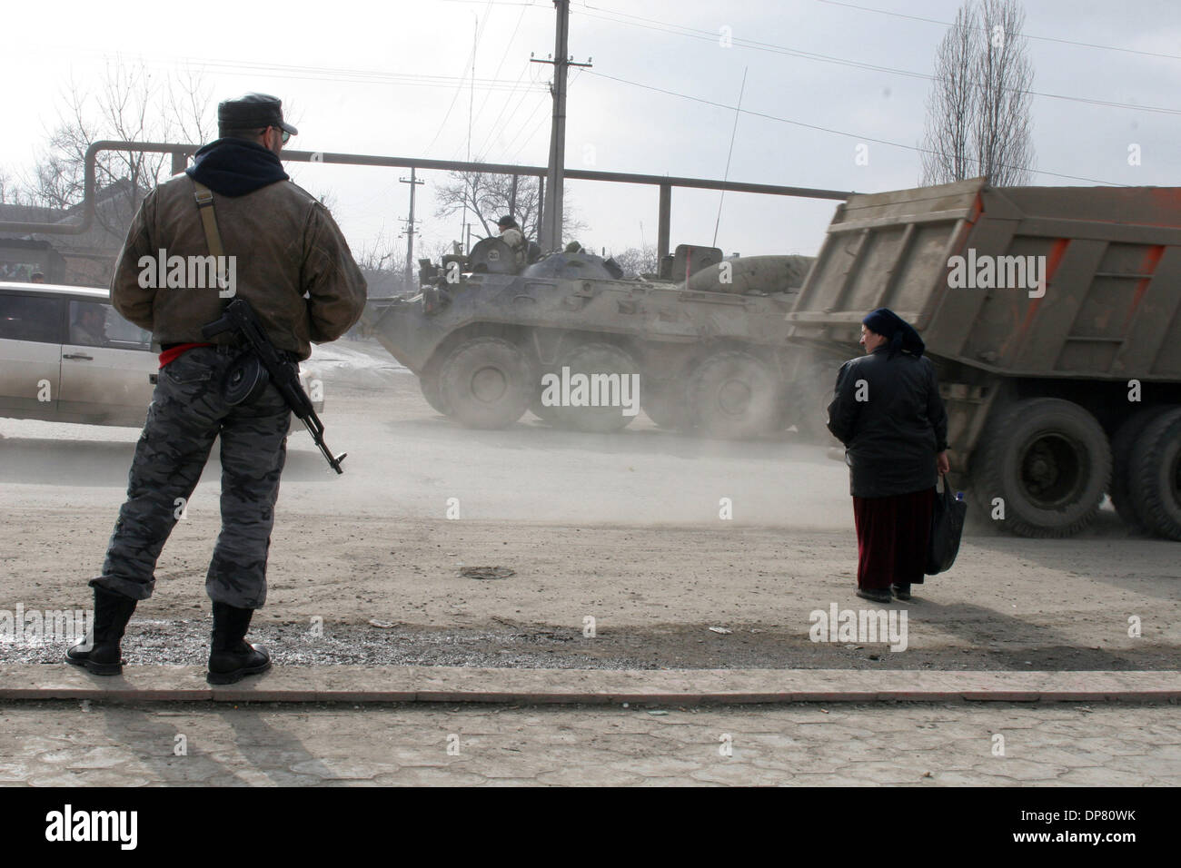 Russian soldier in grozny hi-res stock photography and images - Alamy