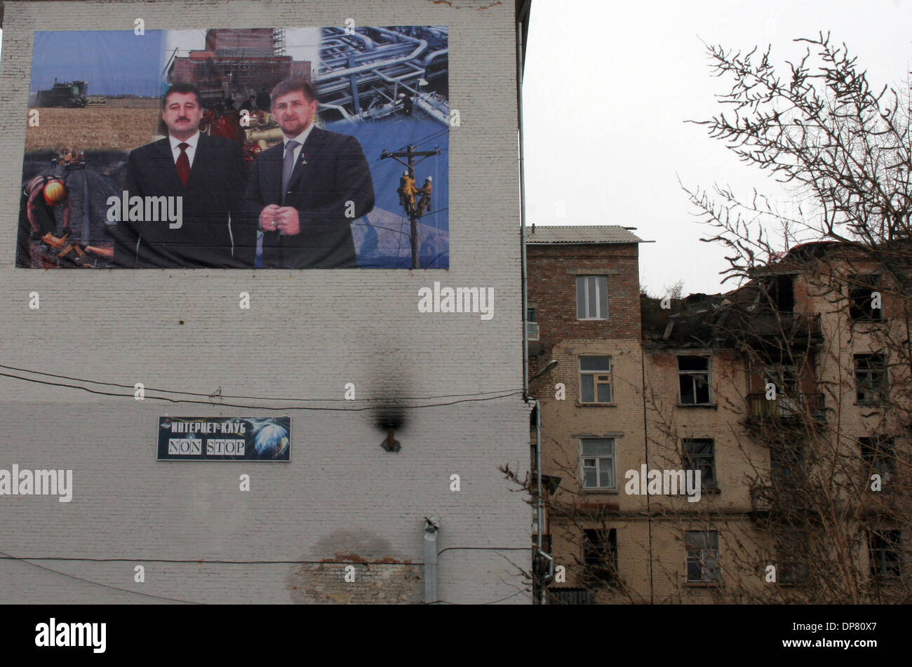 Grozny destroyed hi-res stock photography and images - Alamy
