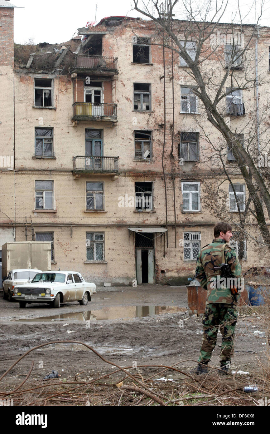 Grozny destroyed hi-res stock photography and images - Alamy