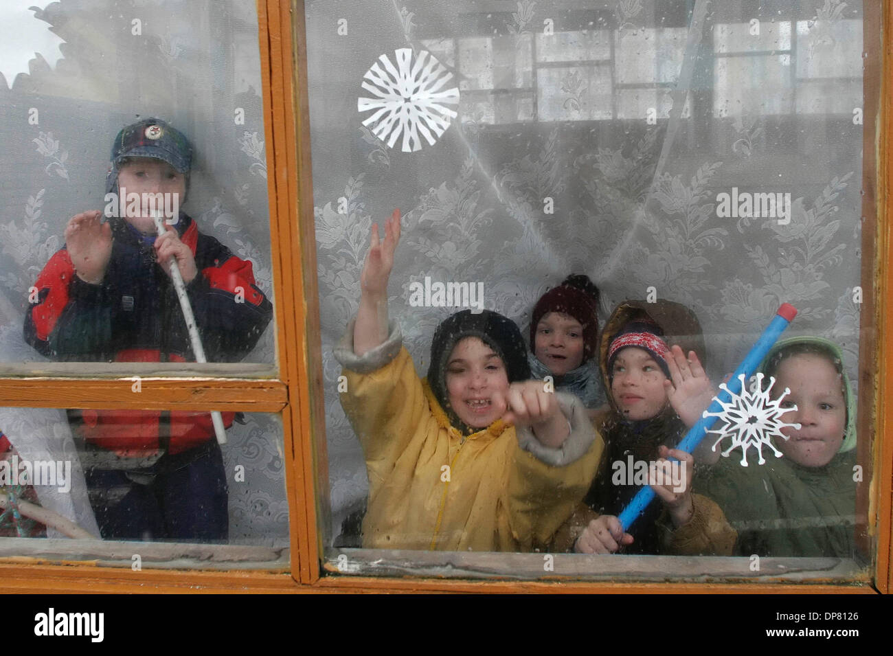 Orphans with mental-physical defects from orphanage #3 in Minsk ...