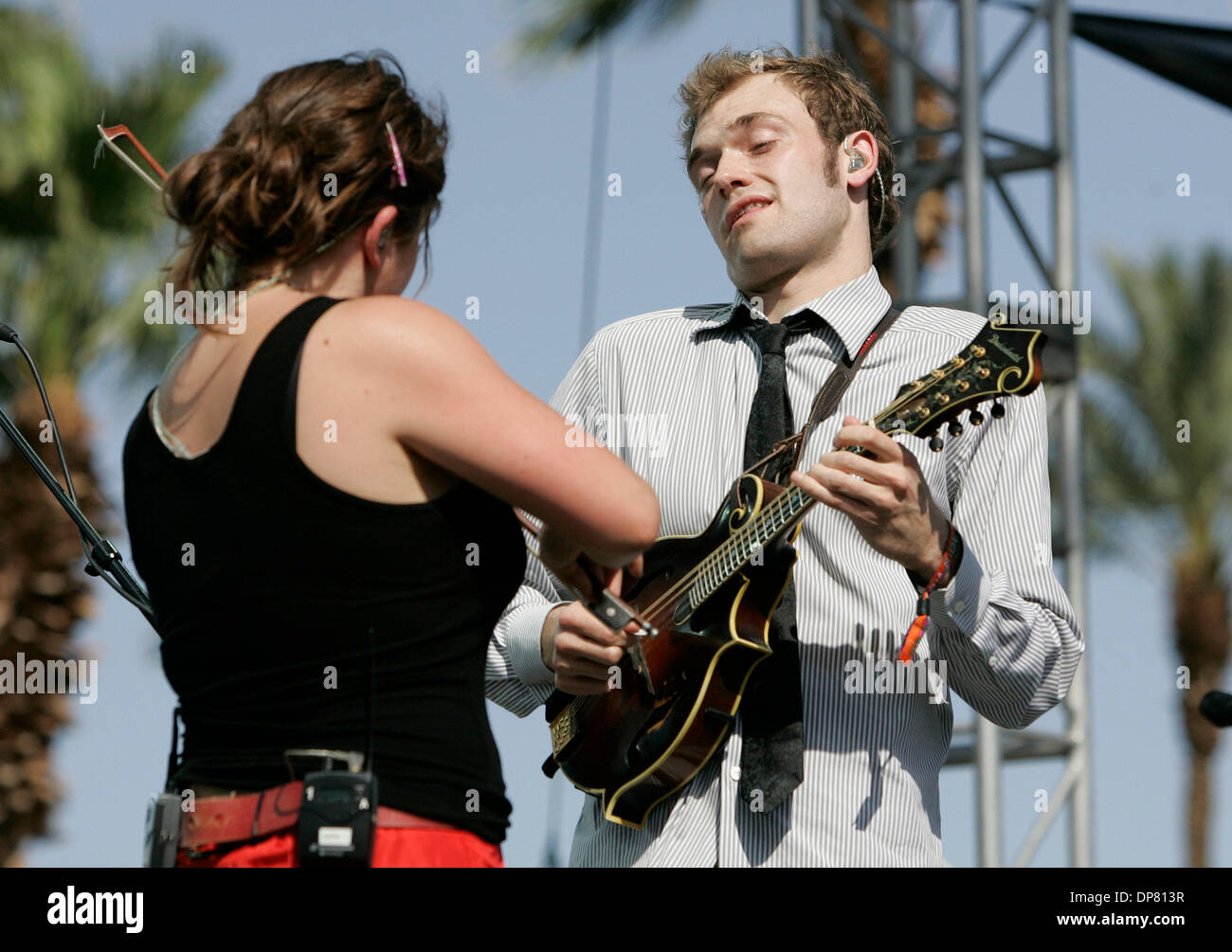 Apr 27, 2006 - Indio , CA, USA - CHRIS THILE on the mandolin plays with ...
