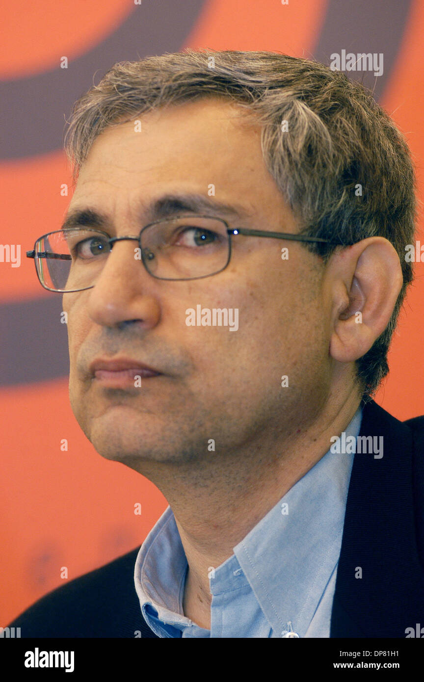 The winner of the Noble Prize in Literature in 2006 - Turkish writer ...