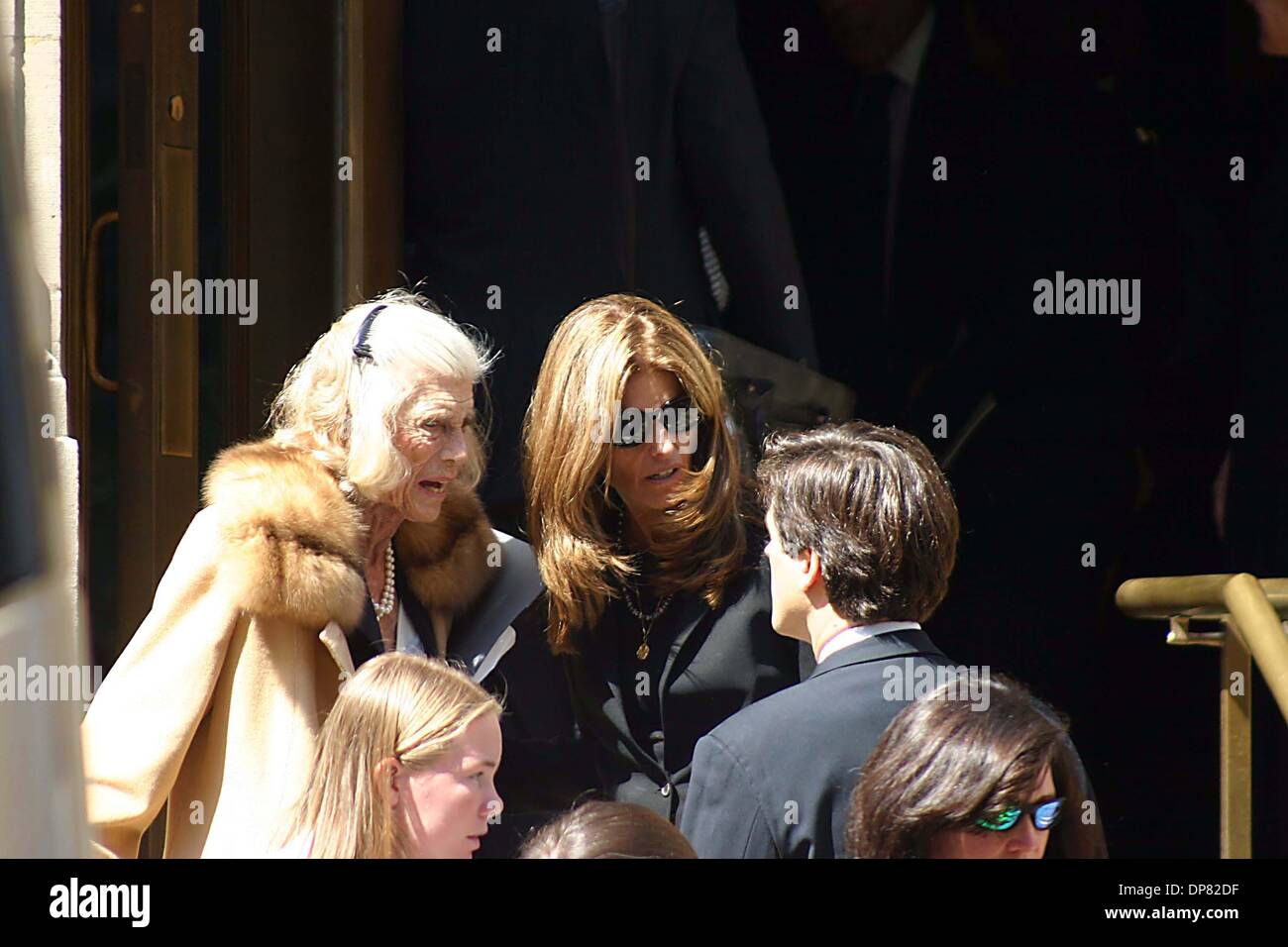 K49931WR.FUNERAL FOR PATRICIA KENNEDY LAWFORD AT ST IGNATIUS LOYOLA ...