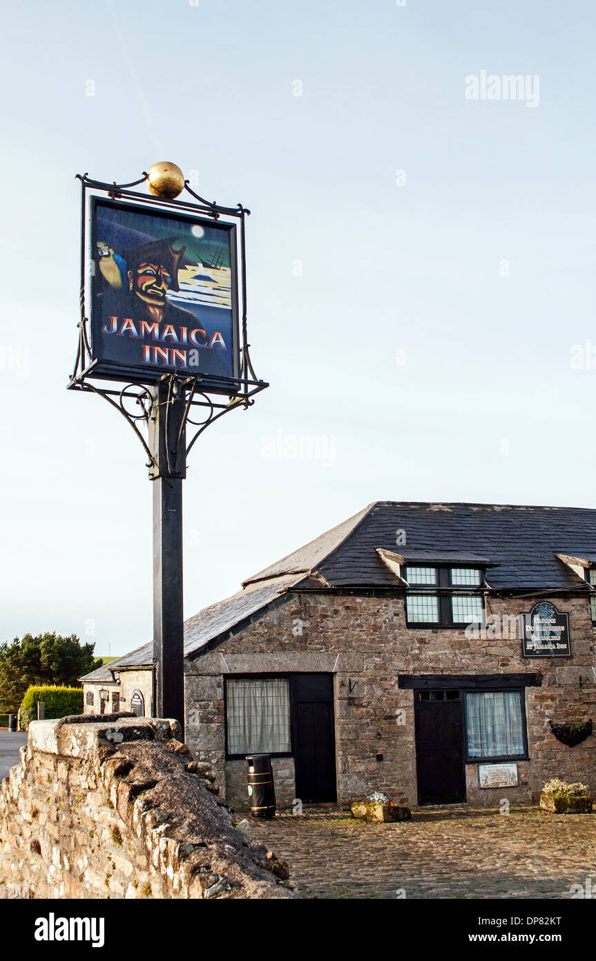 The famous " Jamaica Inn " at Bolventor on Bodmin Moor in Cornwall, UK ...