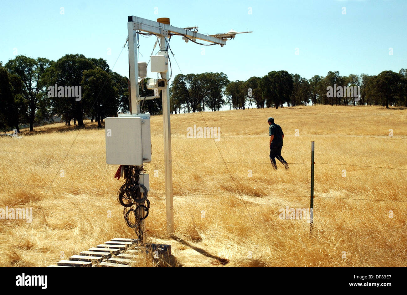 NOTE CAPTION UPDATE -- UC Berkeley biometeorologist Dennis Baldocchi ...