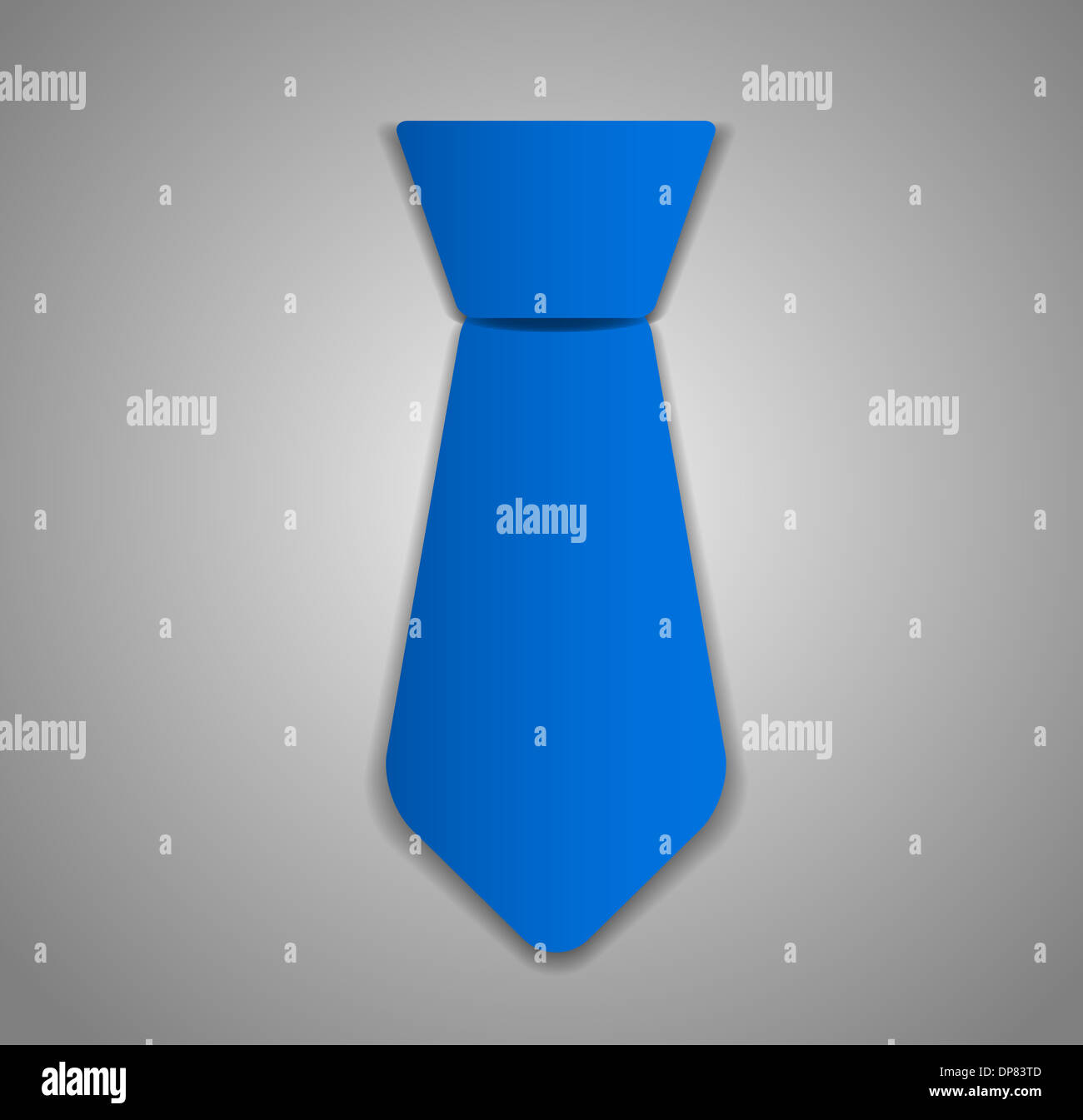 Necktie Vector Illustration Stock Photo - Alamy