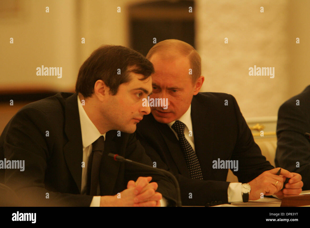 Vladislav surkov and putin hi-res stock photography and images - Alamy