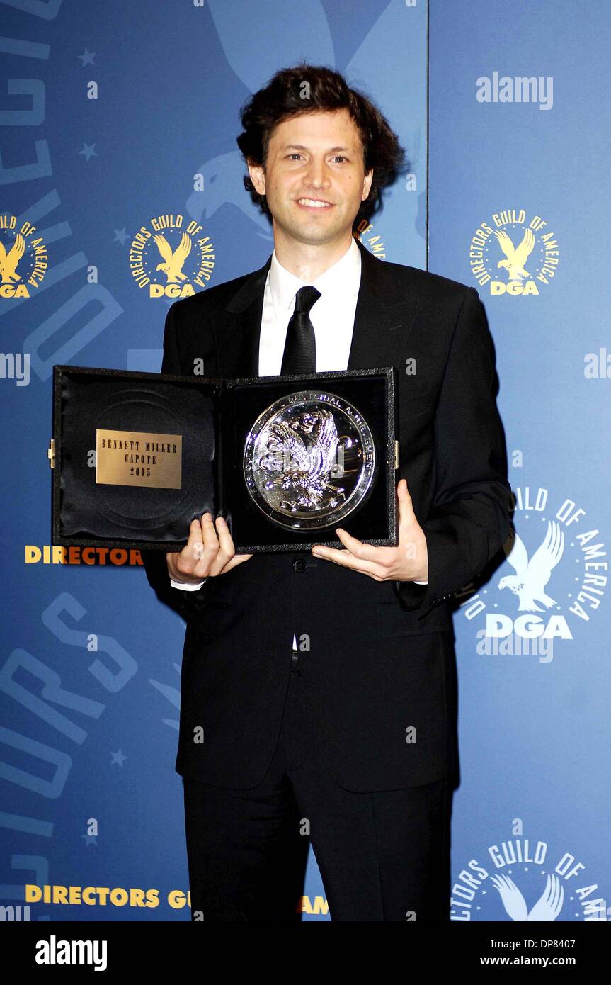 Jan. 28, 2006 - Hollywood, California, U.S. - Director Bennett Miller ...