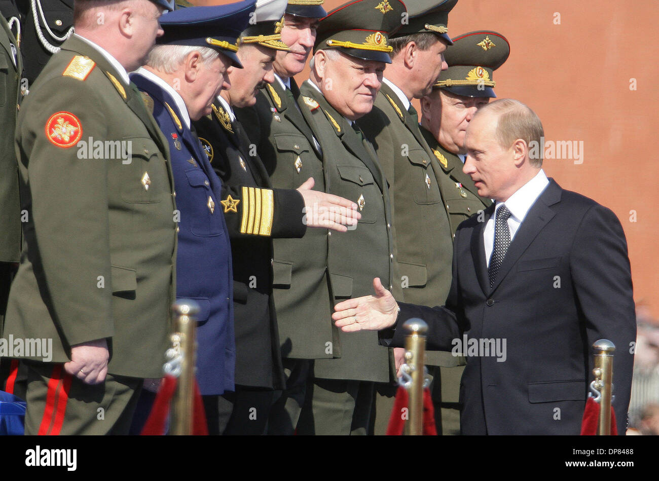 Putin welcomes Russian Army commanding officers (generals) on the Red ...