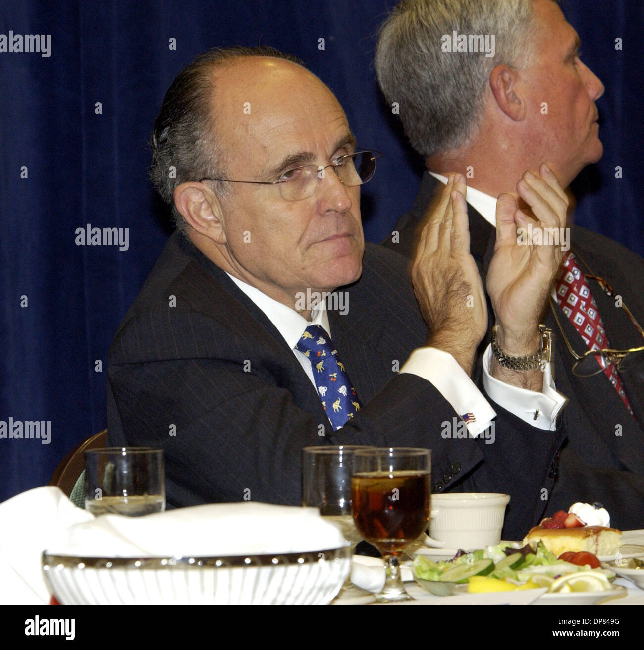 May 15, 2006; Raleigh, NC USA; Former New York City Mayor RUDY GIULIANI ...