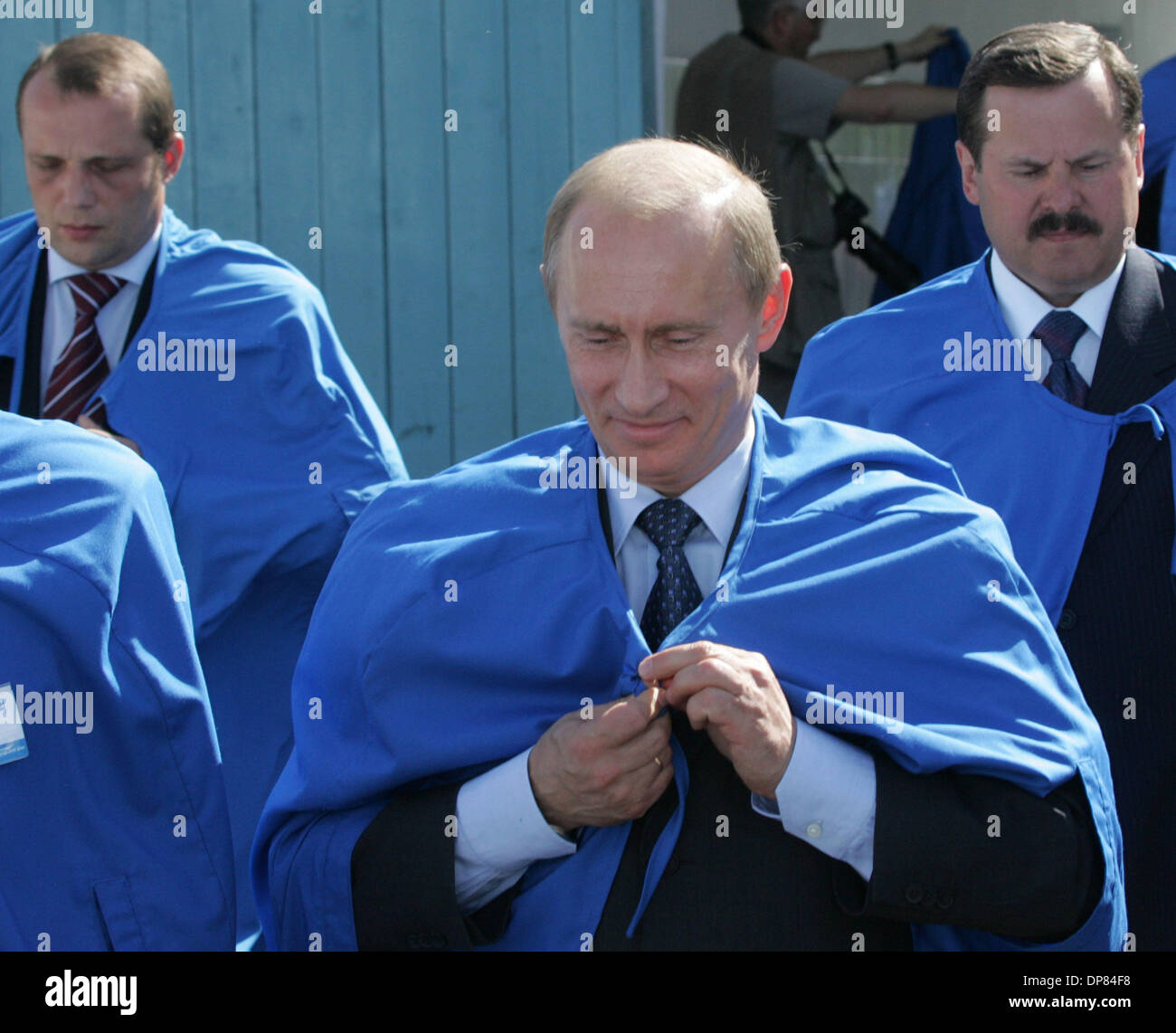 Russian president Putin visited pig-breeding farm near Izhevsk ...