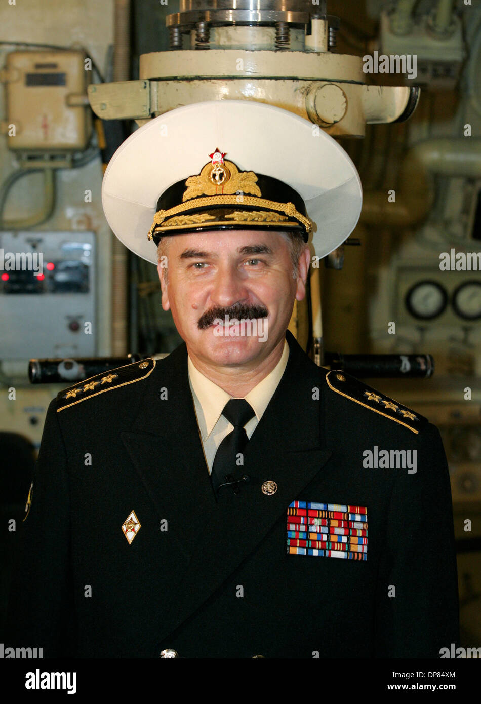 Commander in chief russian navy admiral vladimir High Resolution Stock ...