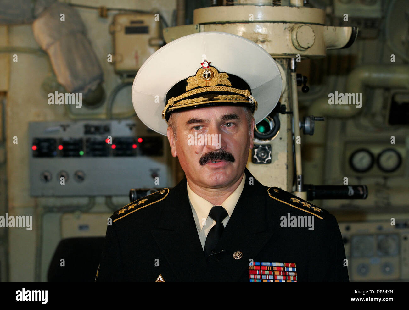 Commander in chief russian navy admiral vladimir High Resolution Stock ...