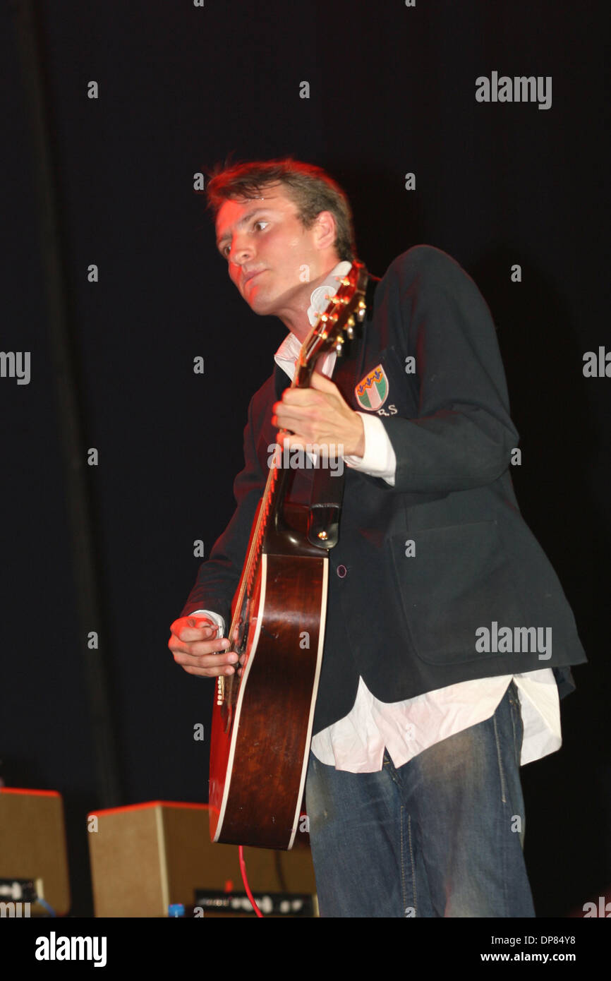 Joe Sumner - son of the British singer Sting in Moscow.(Credit Image ...