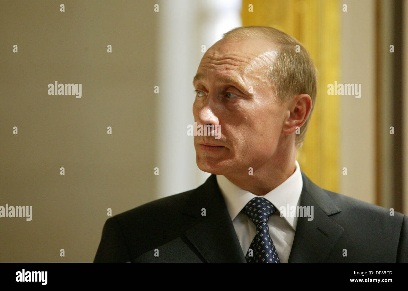 Vladimir Putin at the new church consecrating ceremony in Kaliningrad ...