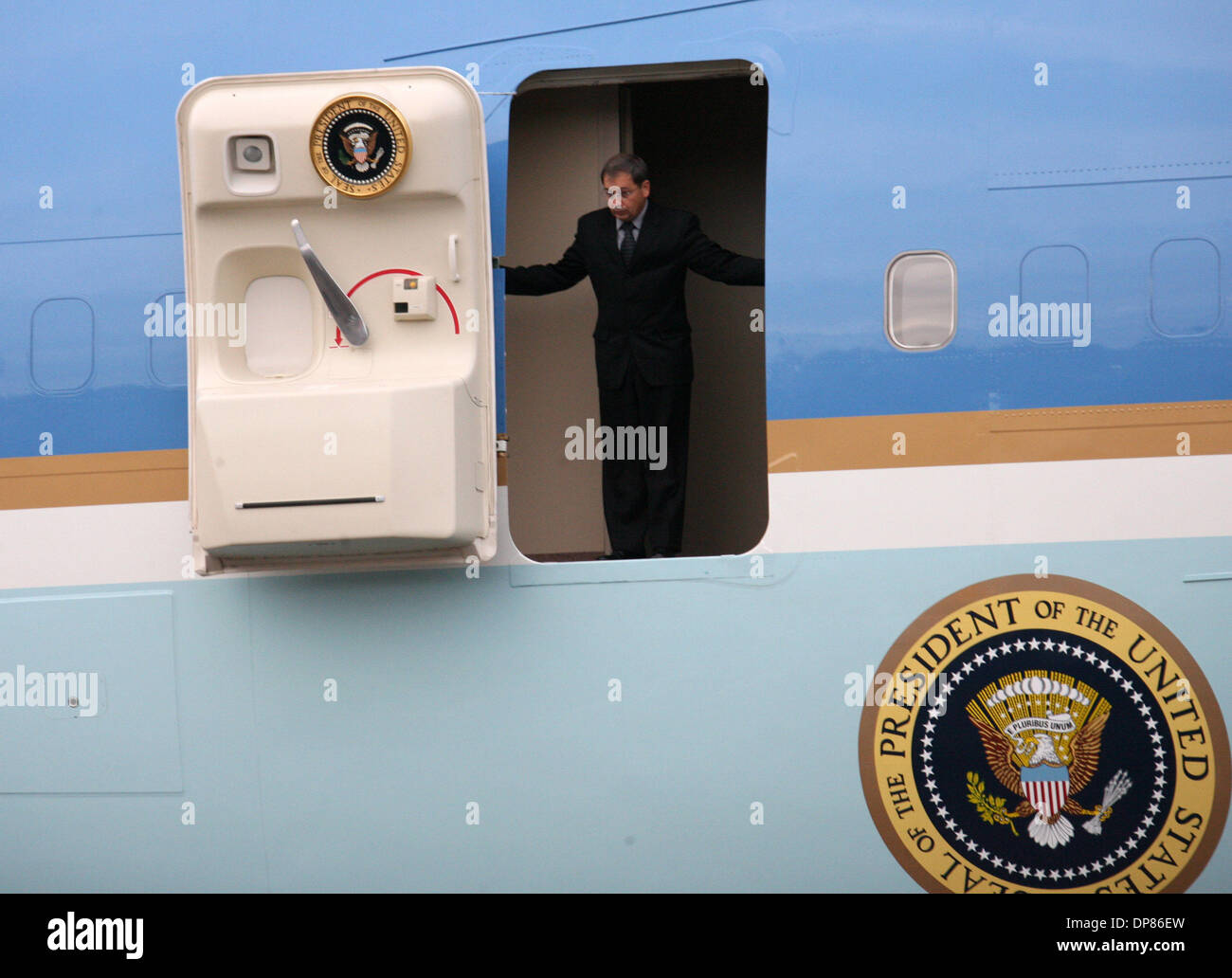 Rusian president Vladimir Putin and U.S. president George Bush had a ...