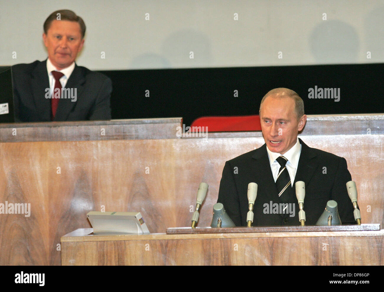 Russian defence minister sergei ivanov hi-res stock photography and ...