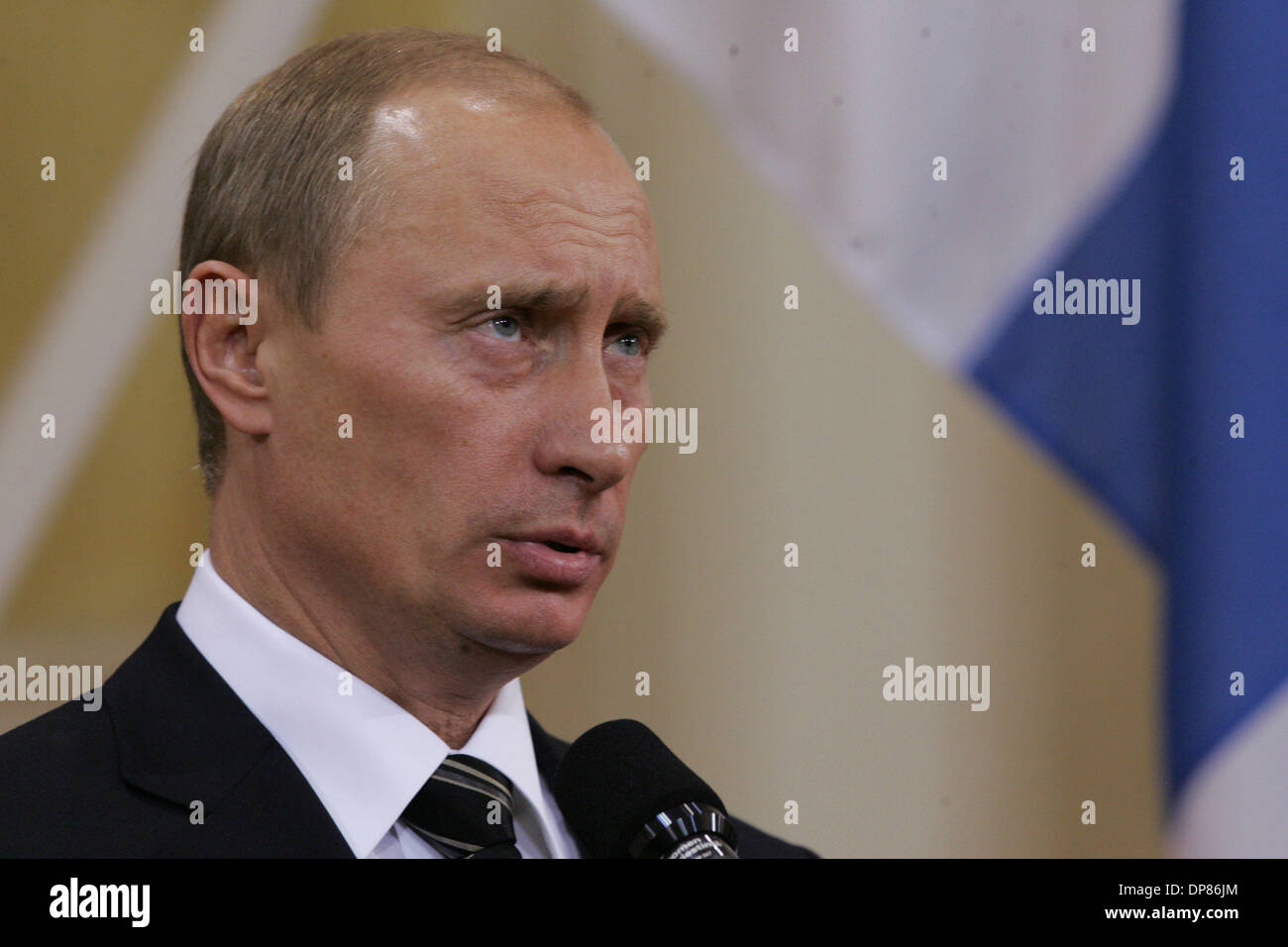 Russian President Vladimir Putin was meeting with Finnish President ...