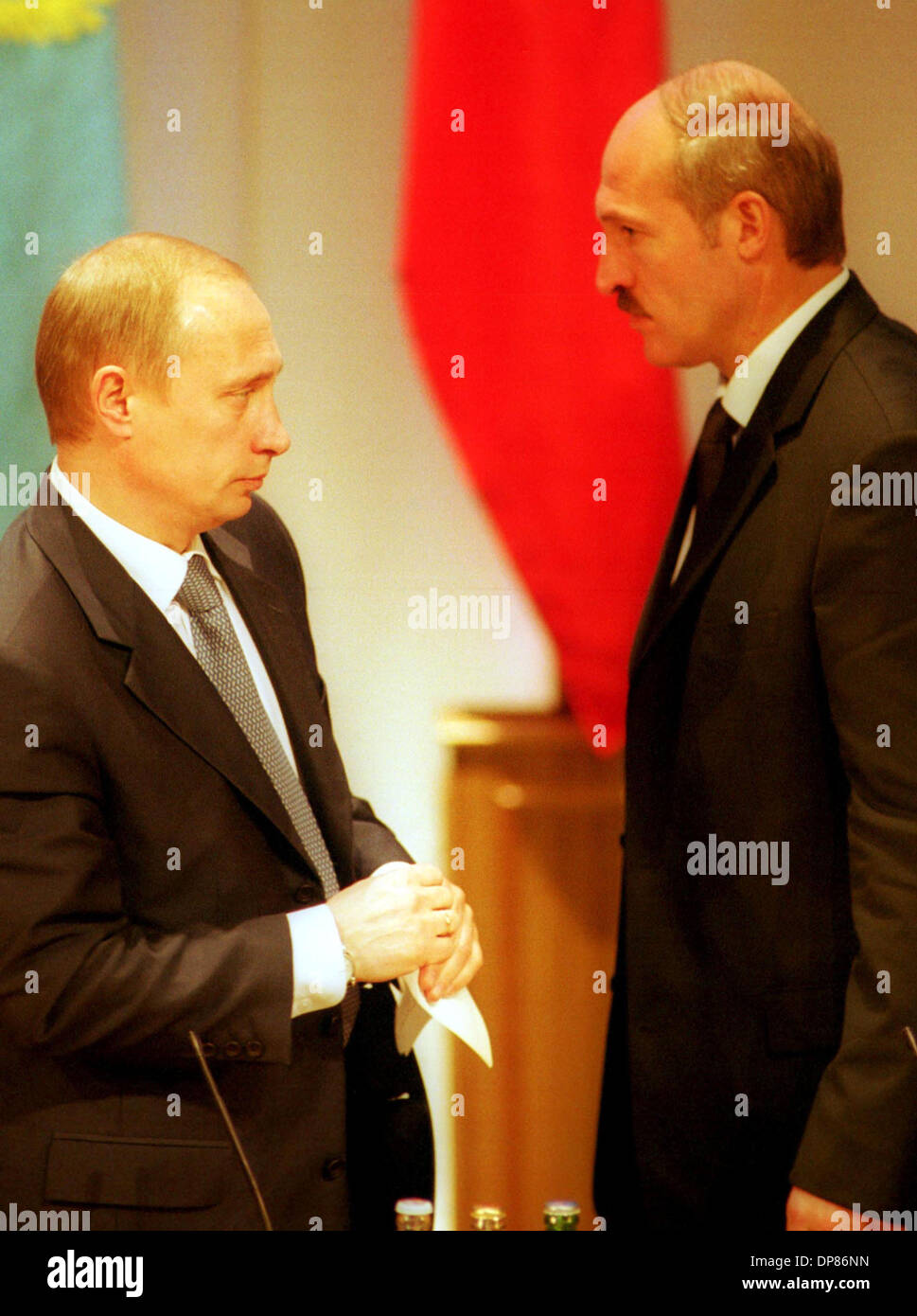 Russian President Vladimir Putin and Belarus President Alexander ...