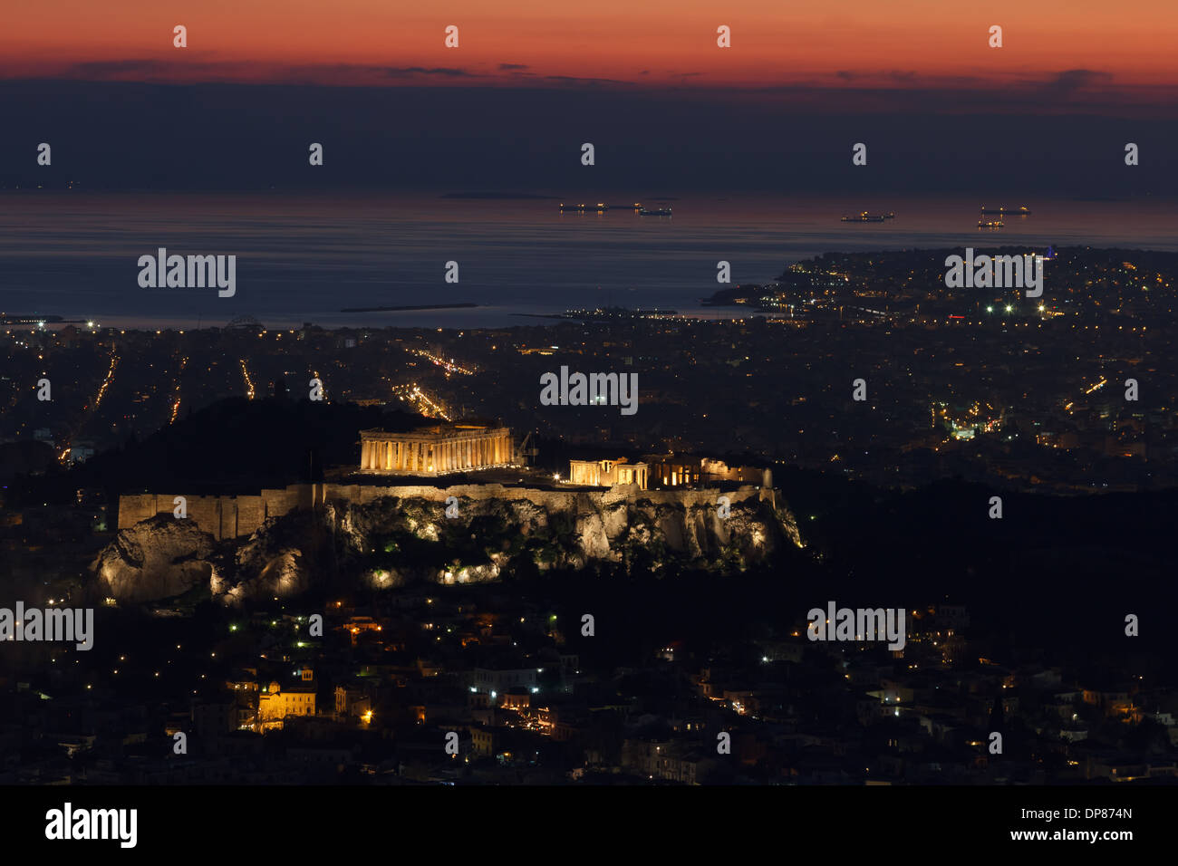 Aerial parthenon hi-res stock photography and images - Alamy