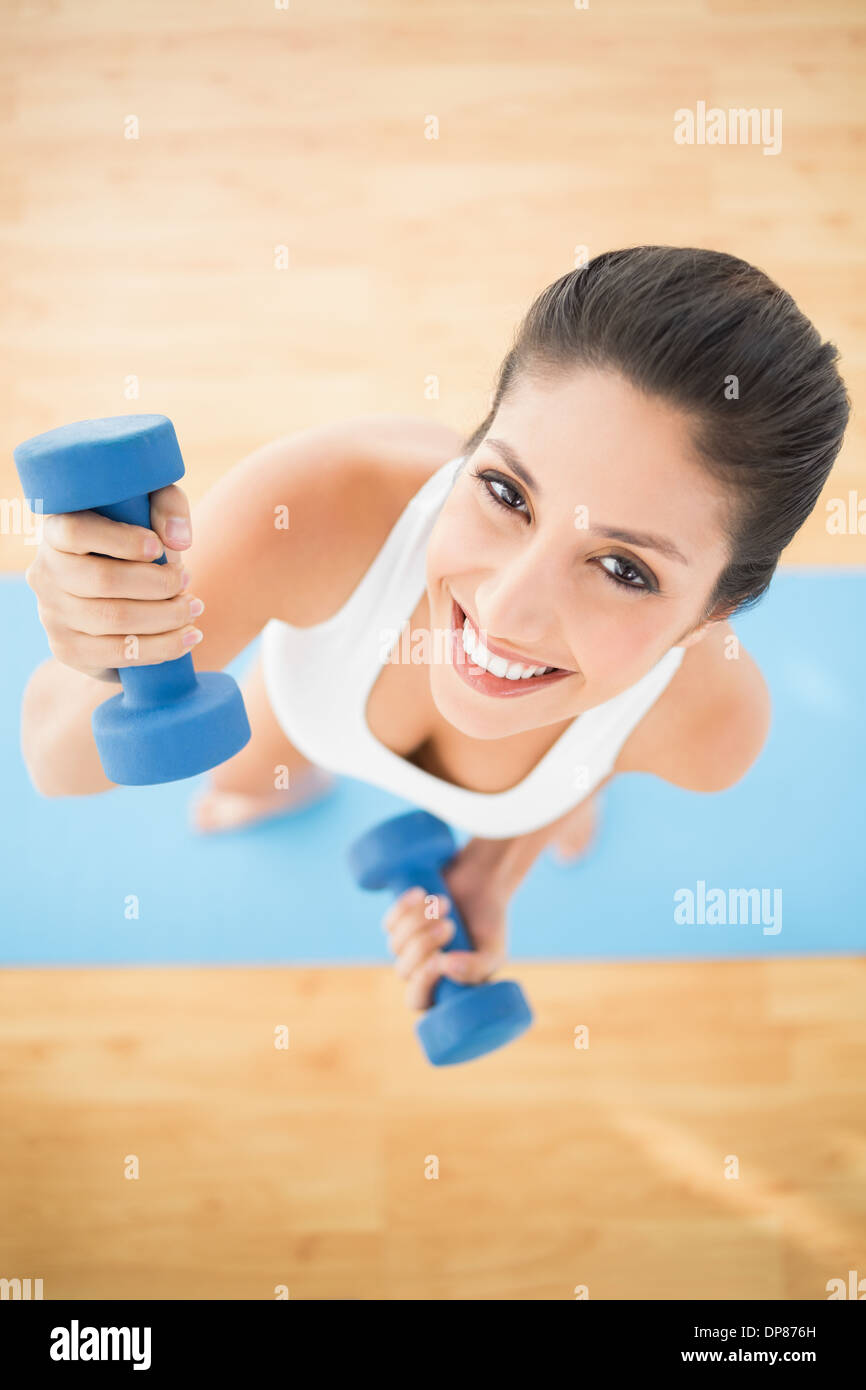 Exercise mat and dumbbells hi-res stock photography and images - Alamy