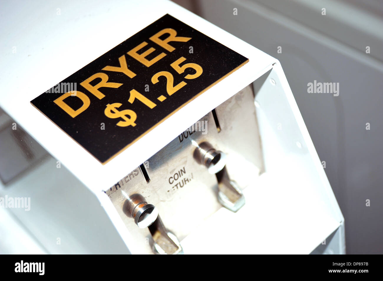 A coin fed laundry dryer in Canada Stock Photo - Alamy