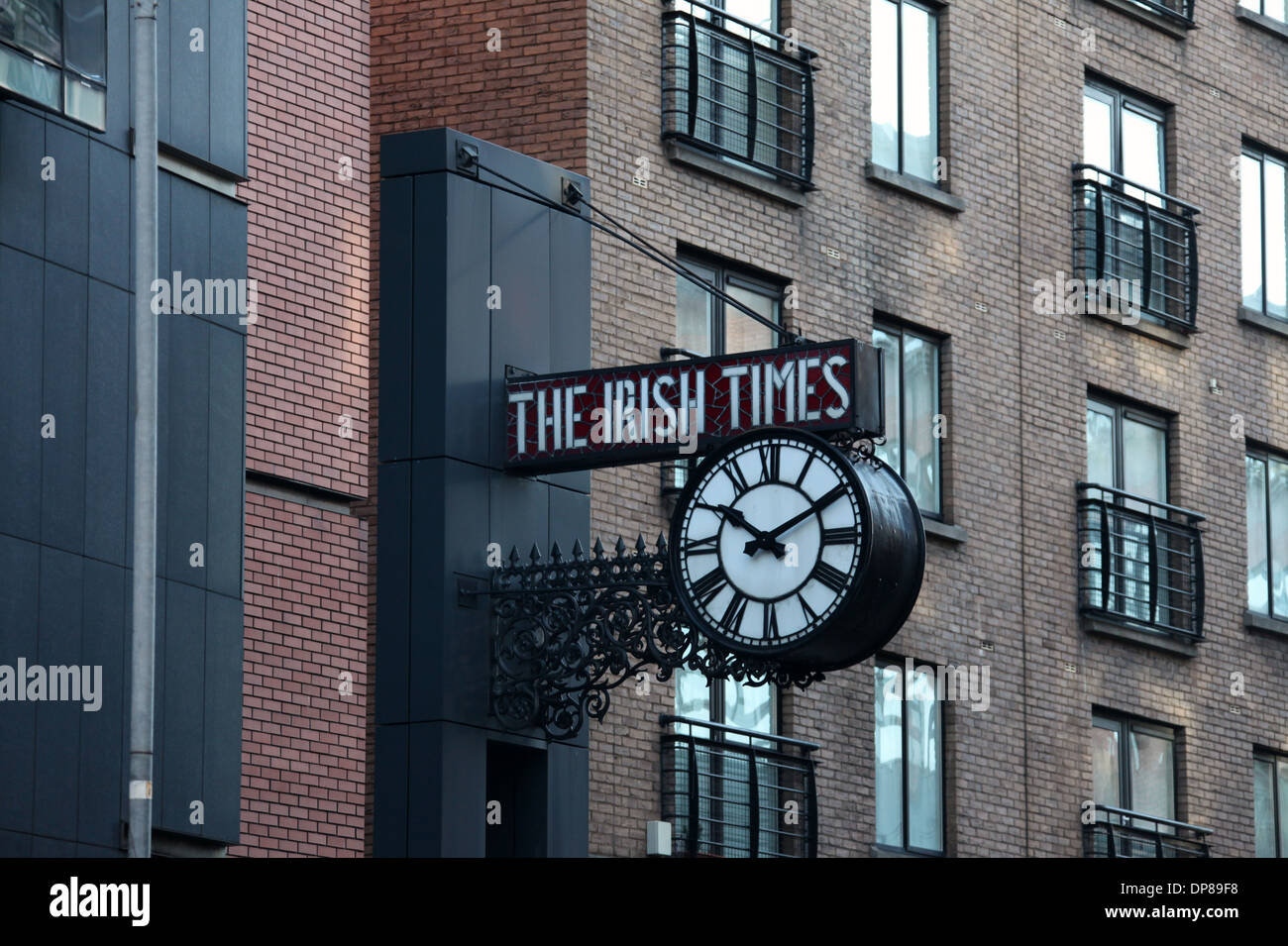 Irish Times Clock High Resolution Stock Photography and Images - Alamy