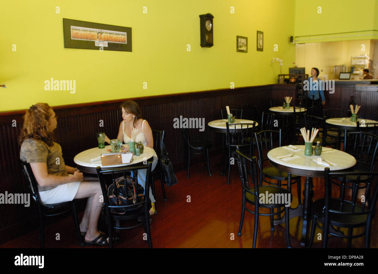 Toni Witham, Discovery Bay, left, and Stephanie Mortimore wait for ...