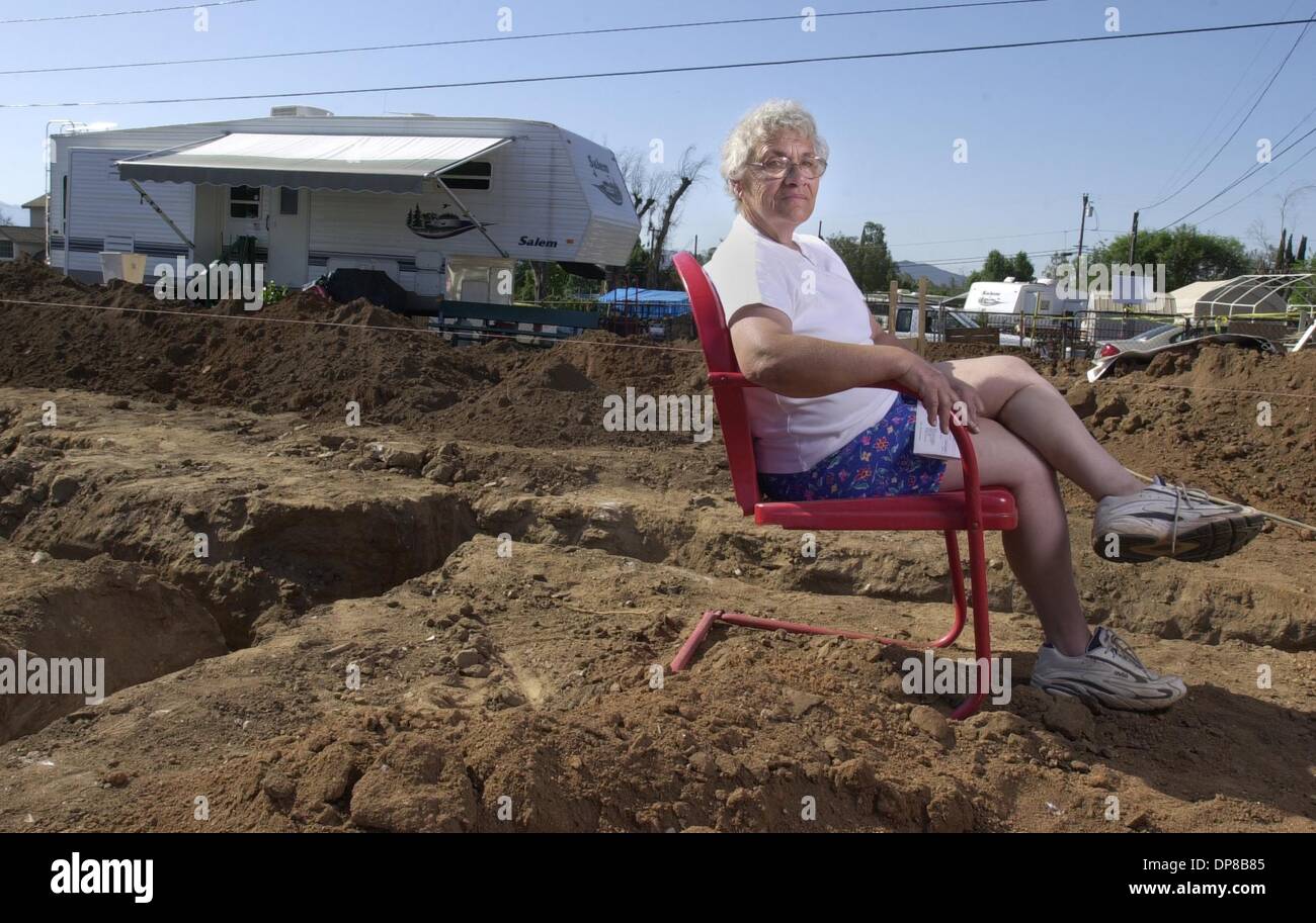 (PUBLISHED 05/22/2004, B-1; UTS1809341) Jan Curry sits where her old ...