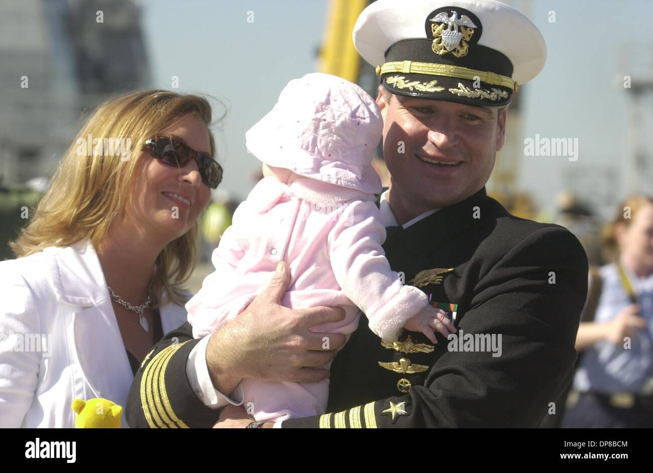 (Not published) Captain Randy Morgan gets off the Peleliu at 32nd ...