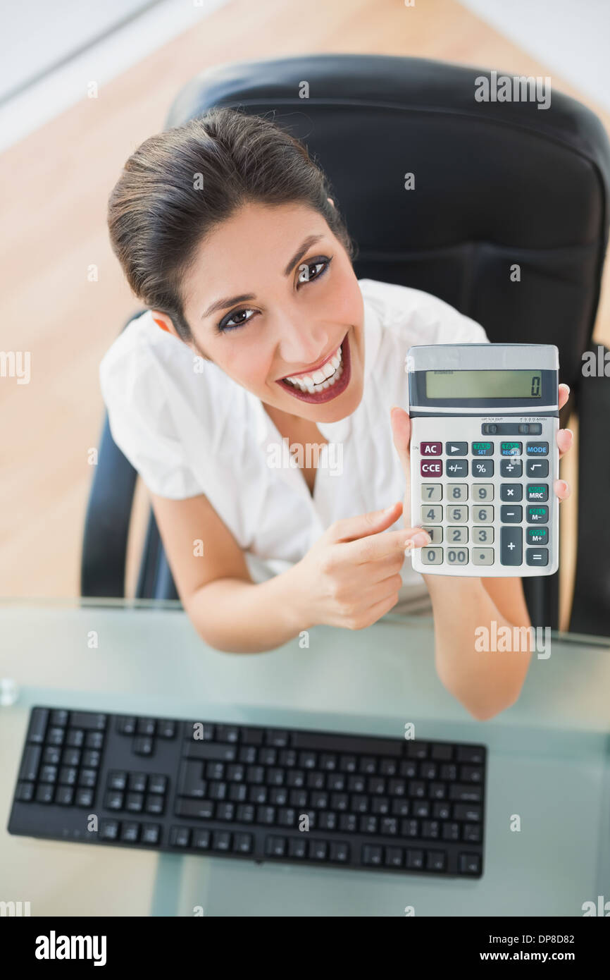 Female accountant computer calculator hi-res stock photography and ...