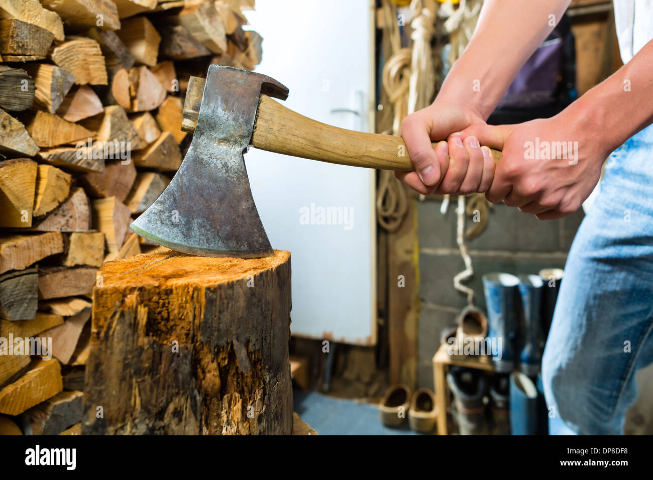 Cabin fire alps hi-res stock photography and images - Alamy