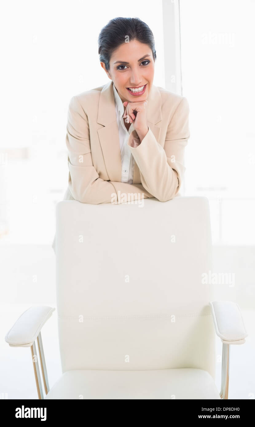 Standing behind chair hi-res stock photography and images - Alamy