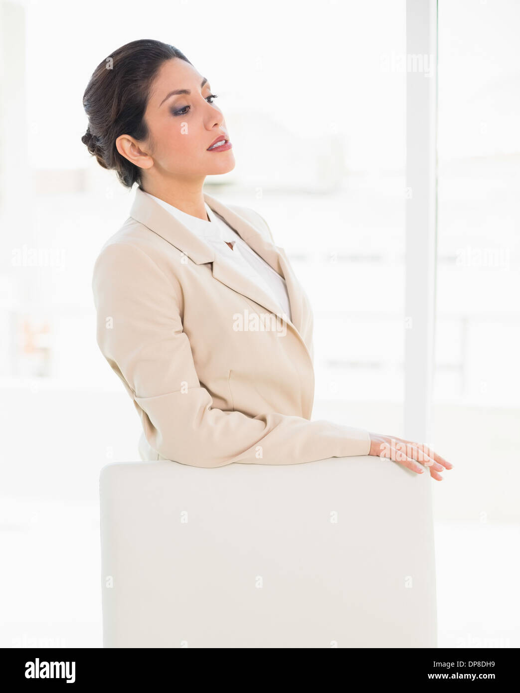 Standing behind chair hi-res stock photography and images - Alamy