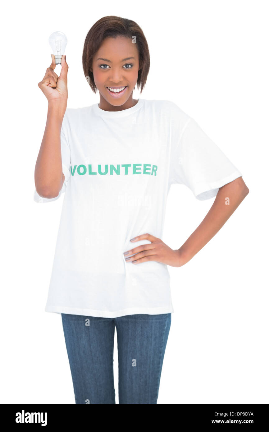 Woman holding bulb hi-res stock photography and images - Alamy