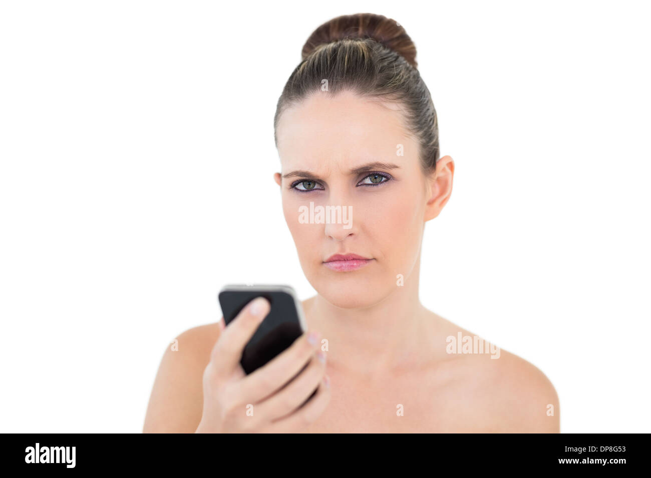 Angry looking woman hi-res stock photography and images - Alamy