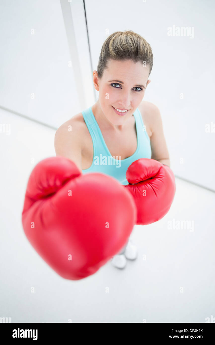Red blue boxing gloves hi-res stock photography and images - Alamy
