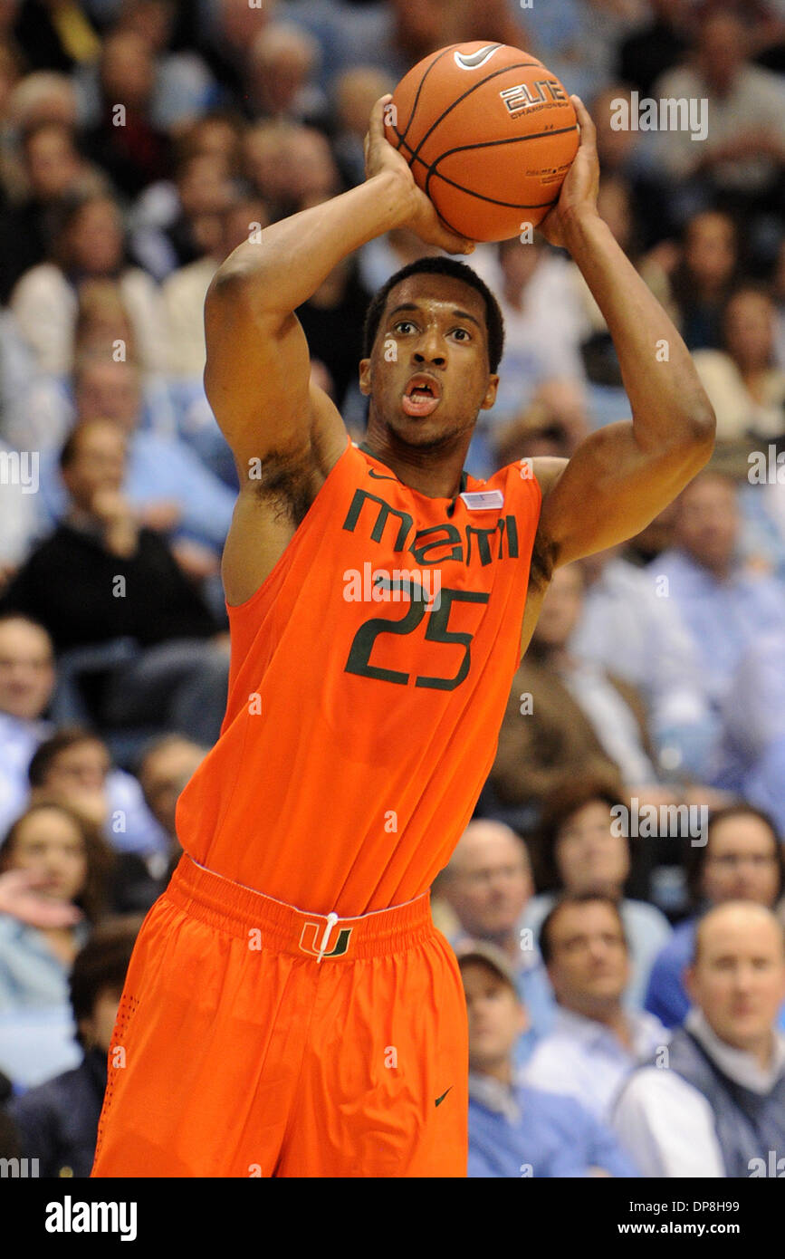 Chapel Hill, NC, USA. 8th Jan, 2014. January 8, 2014: Miami (Fl ...