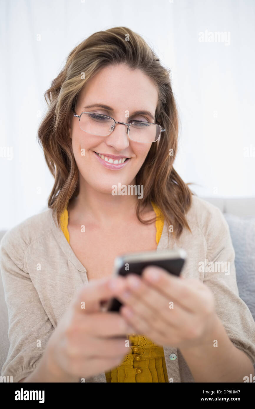 Beautiful woman wearing glasses using hi-res stock photography and ...