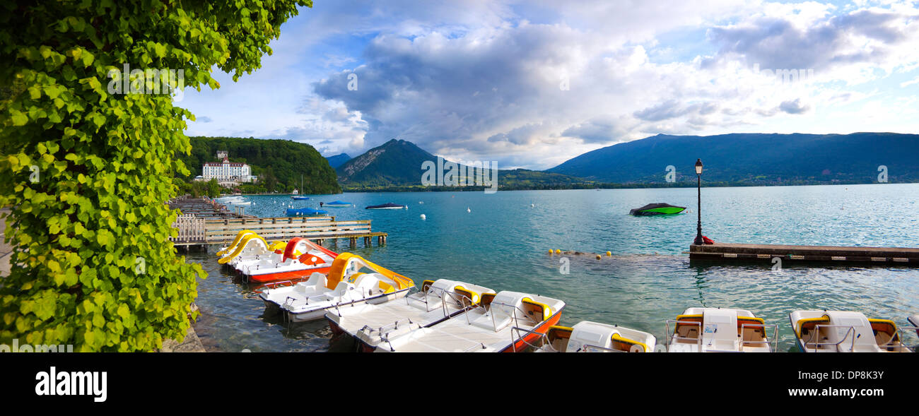 Annecy panoramic landscape france hi-res stock photography and images ...