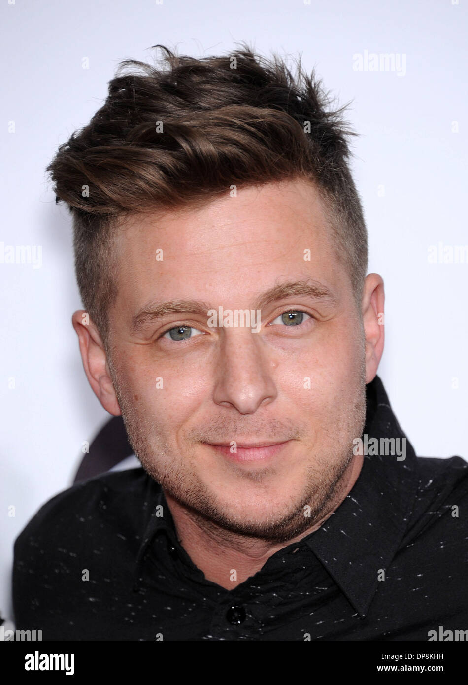 Los Angeles, California, USA. 8th Jan, 2014. Ryan Tedder arrives for ...