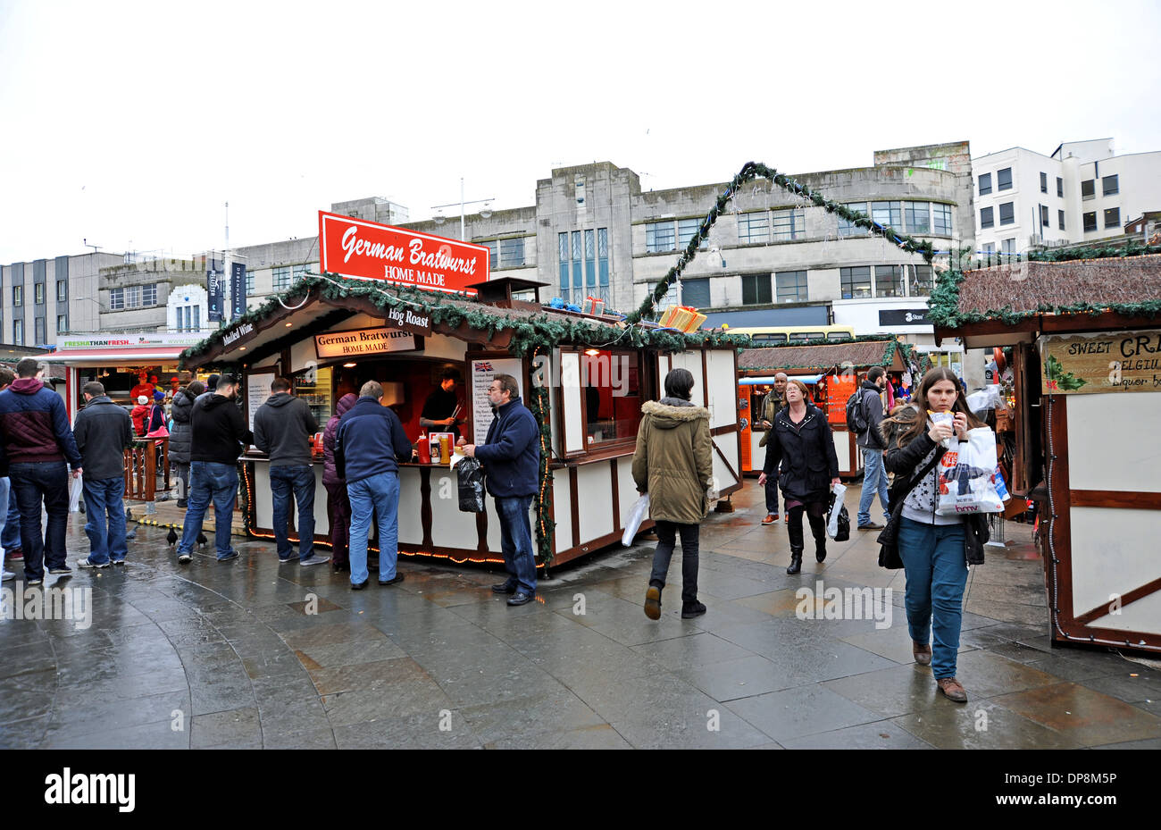 Brighton christmas market hi-res stock photography and images - Alamy