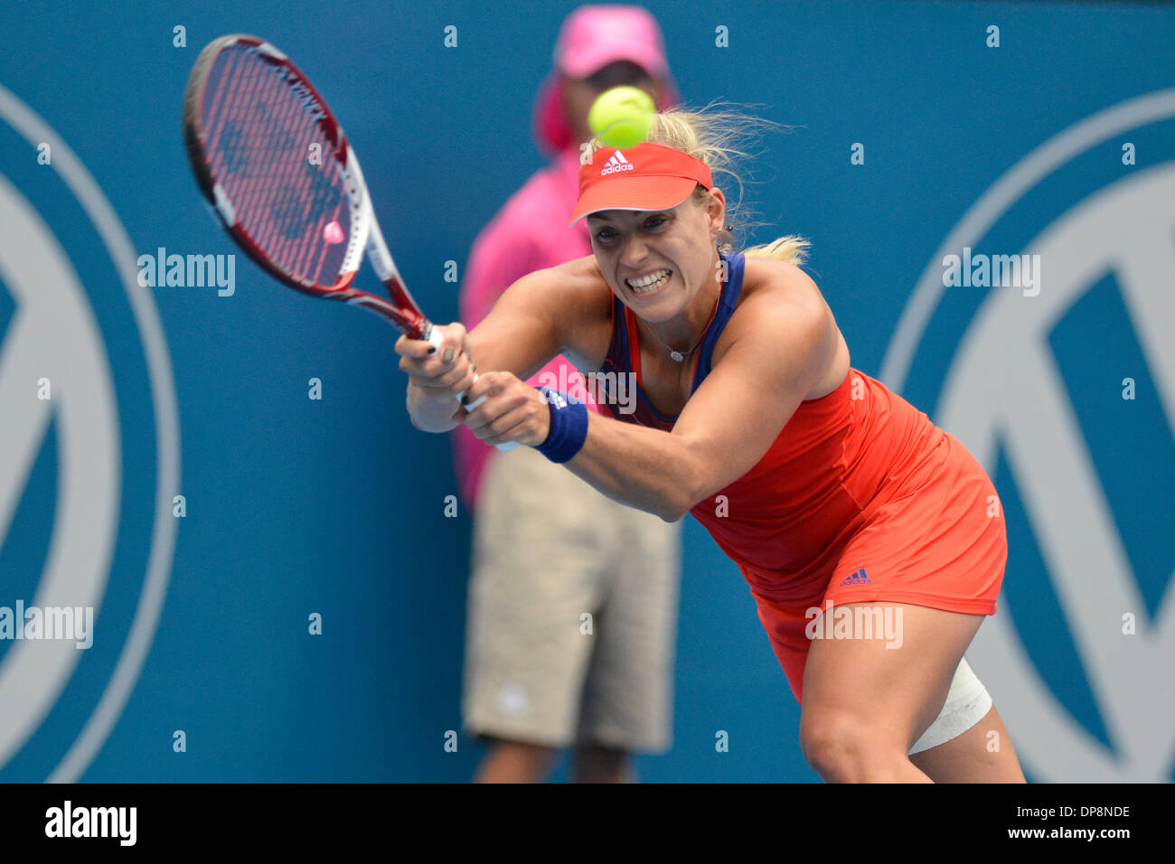 Sydney, Australia. 09th Jan, 2014. Angelique Kerber from Germany in ...
