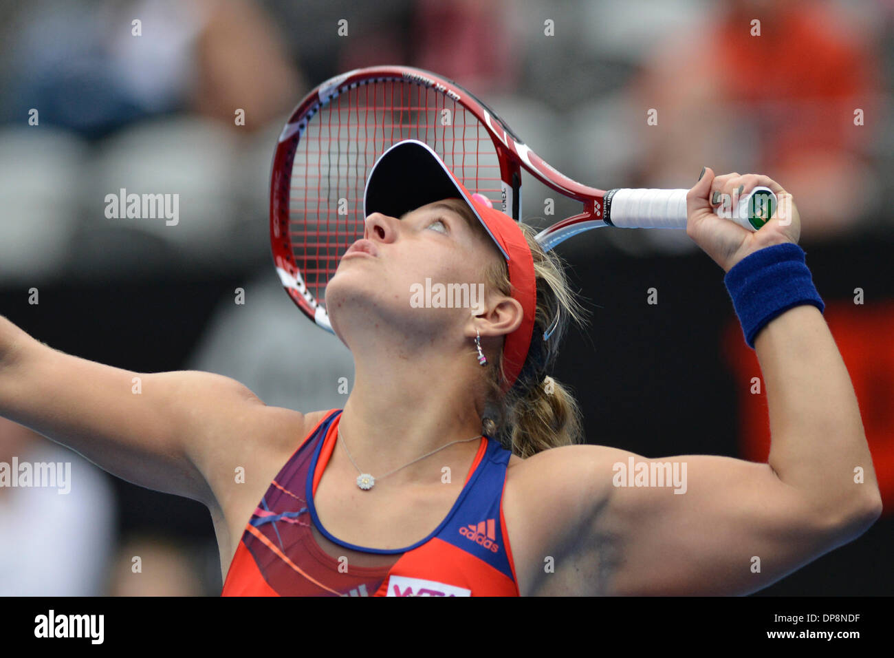 Sydney, Australia. 09th Jan, 2014. Angelique Kerber from Germany in ...