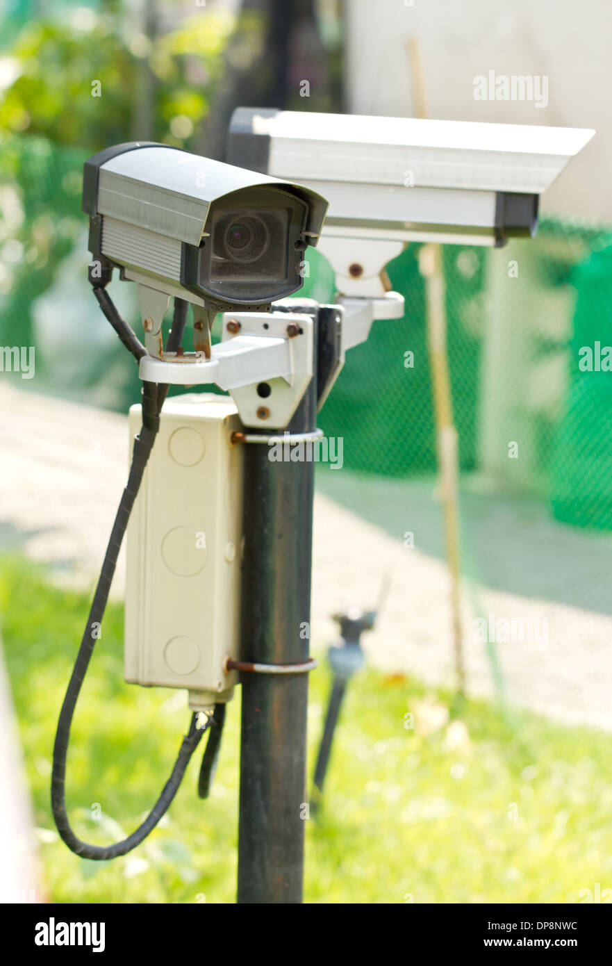 Security Surveillance Camera Stock Photo - Alamy
