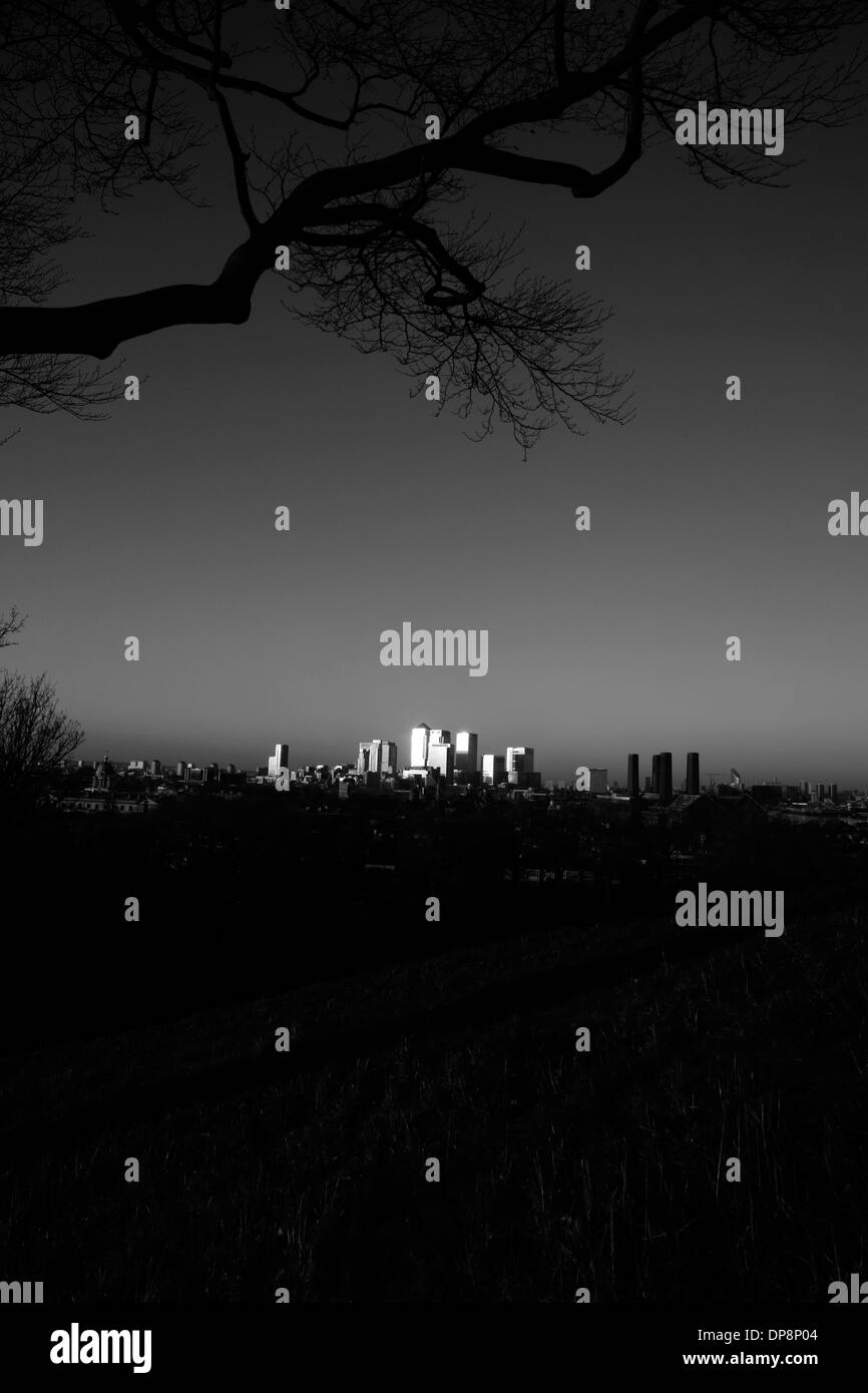 View towards london from Black and White Stock Photos & Images - Alamy